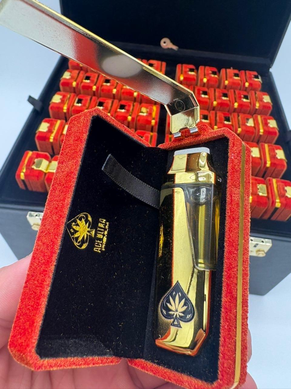 Black Ace Ultra Premium Gold Torch Lighter – 100 Count Case - Smacking ...