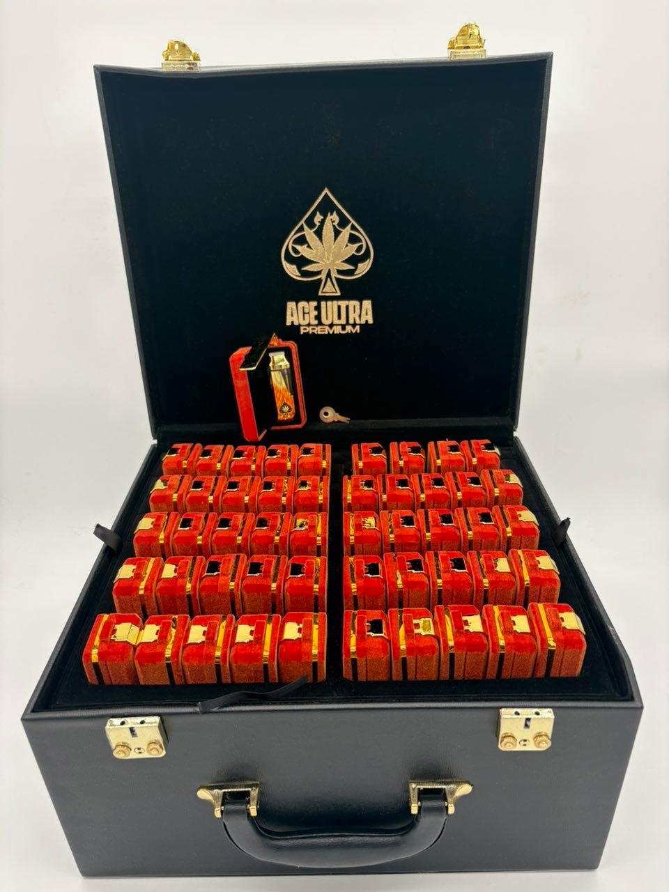 Black Ace Ultra Premium Gold Torch Lighter – 100 Count Case - Smacking ...